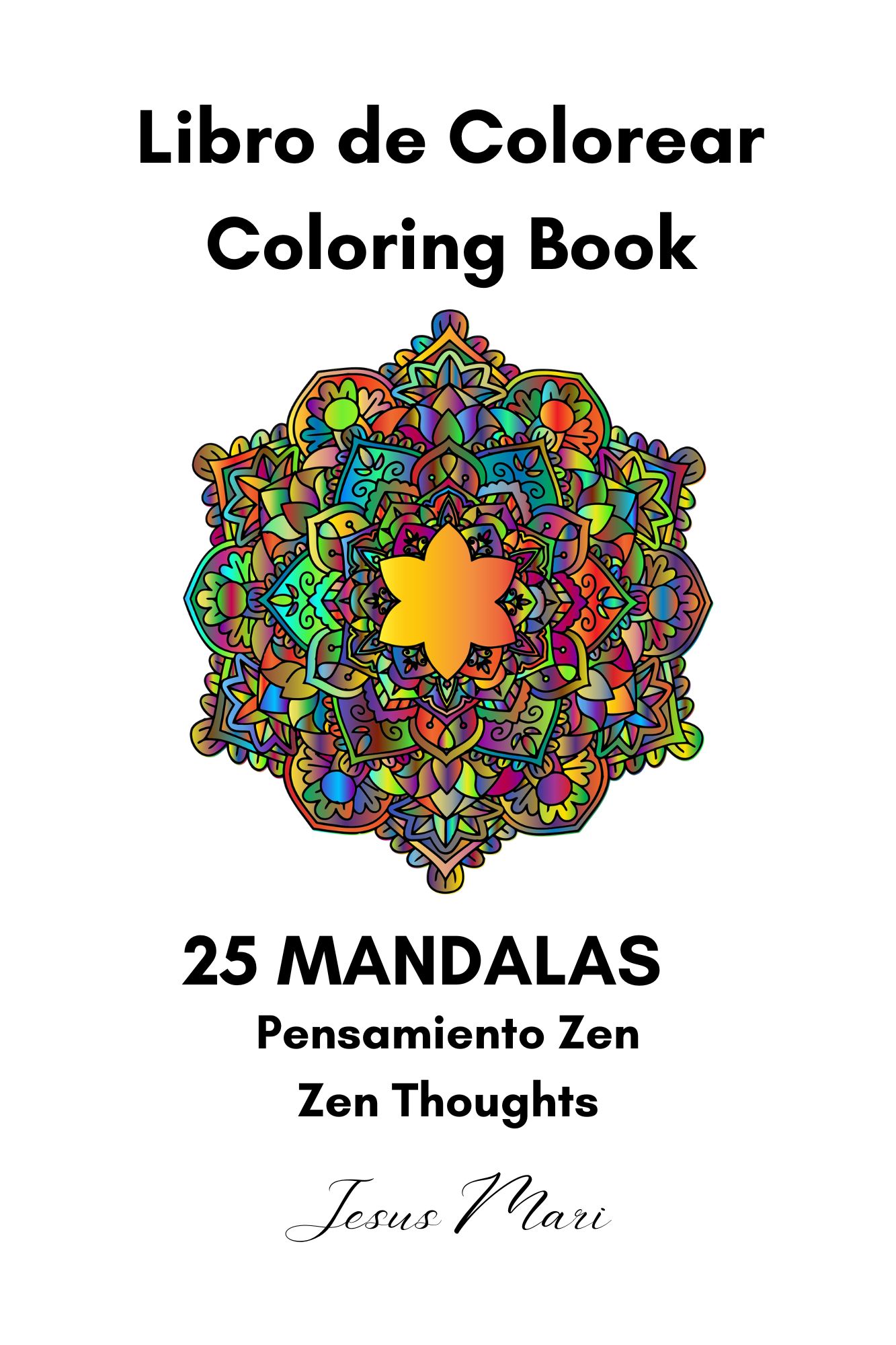 Libro de Colorear, pensamientos Zen - Coloring book, Zen thoughts ...