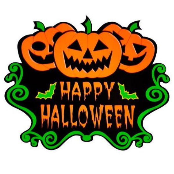 Creative Halloween Pumpkin Trio Design: Perfect Decoration for Your Party!