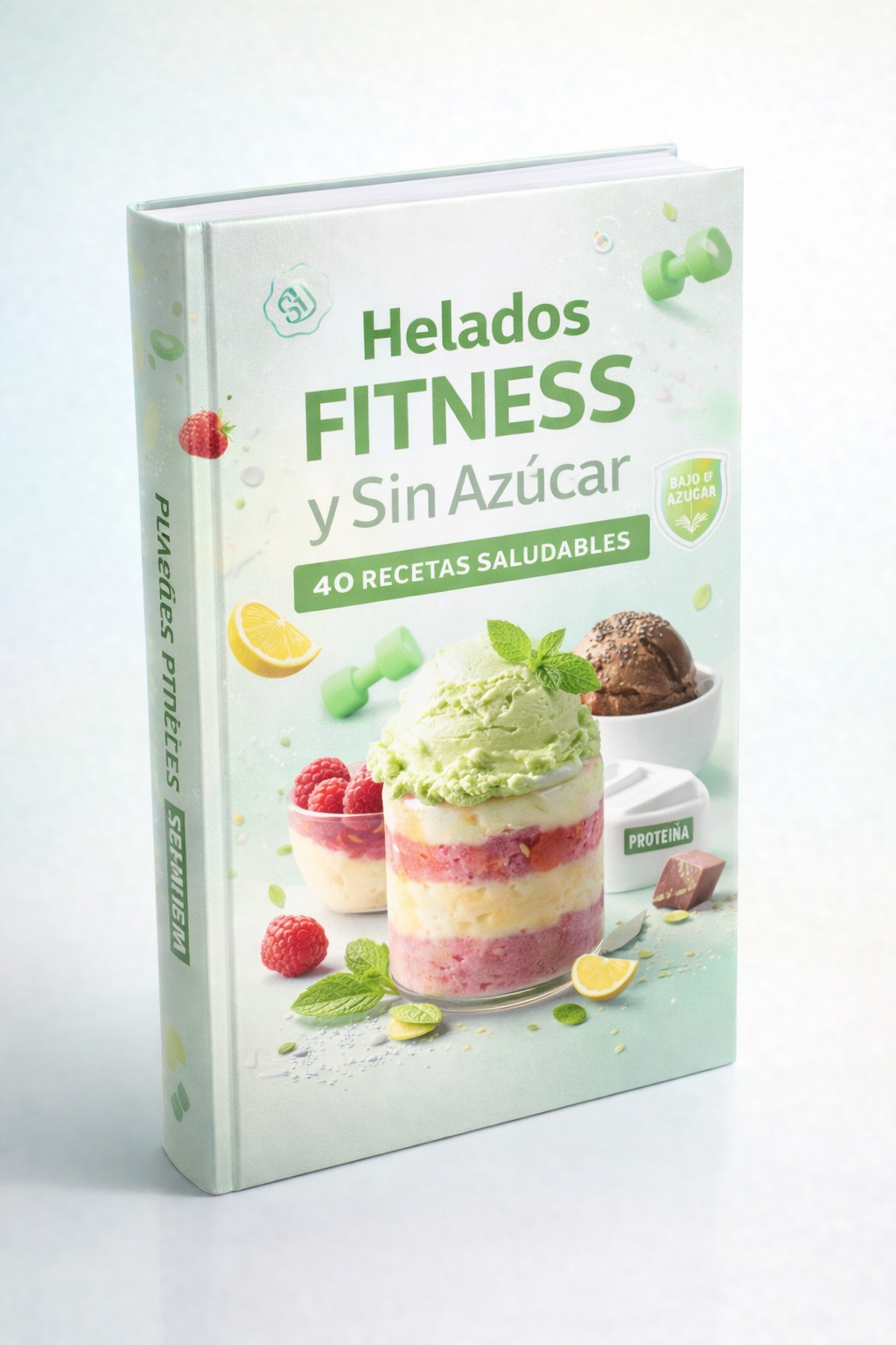 Helados Fitness y Sin Azúcar – 40 Recetas Saludables - João Felipe ...