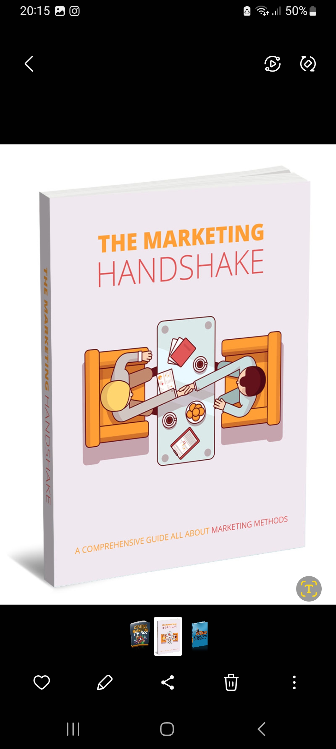 THE MARKETING HANDSHAKE