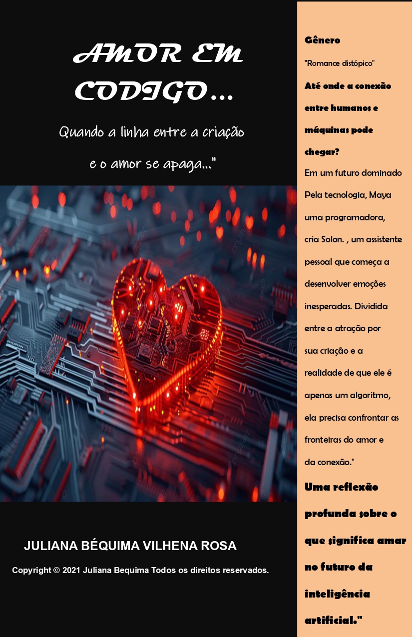 AMOR EM CÓDIGO QUANDO A LINHA ENTRE A CRIAÇÃO E O AMOR SE APAGA - J...