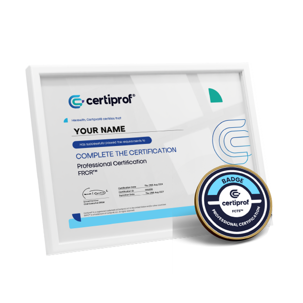 Pacote de reconhecimento oficial do Certiprof® - após a conclusão d...