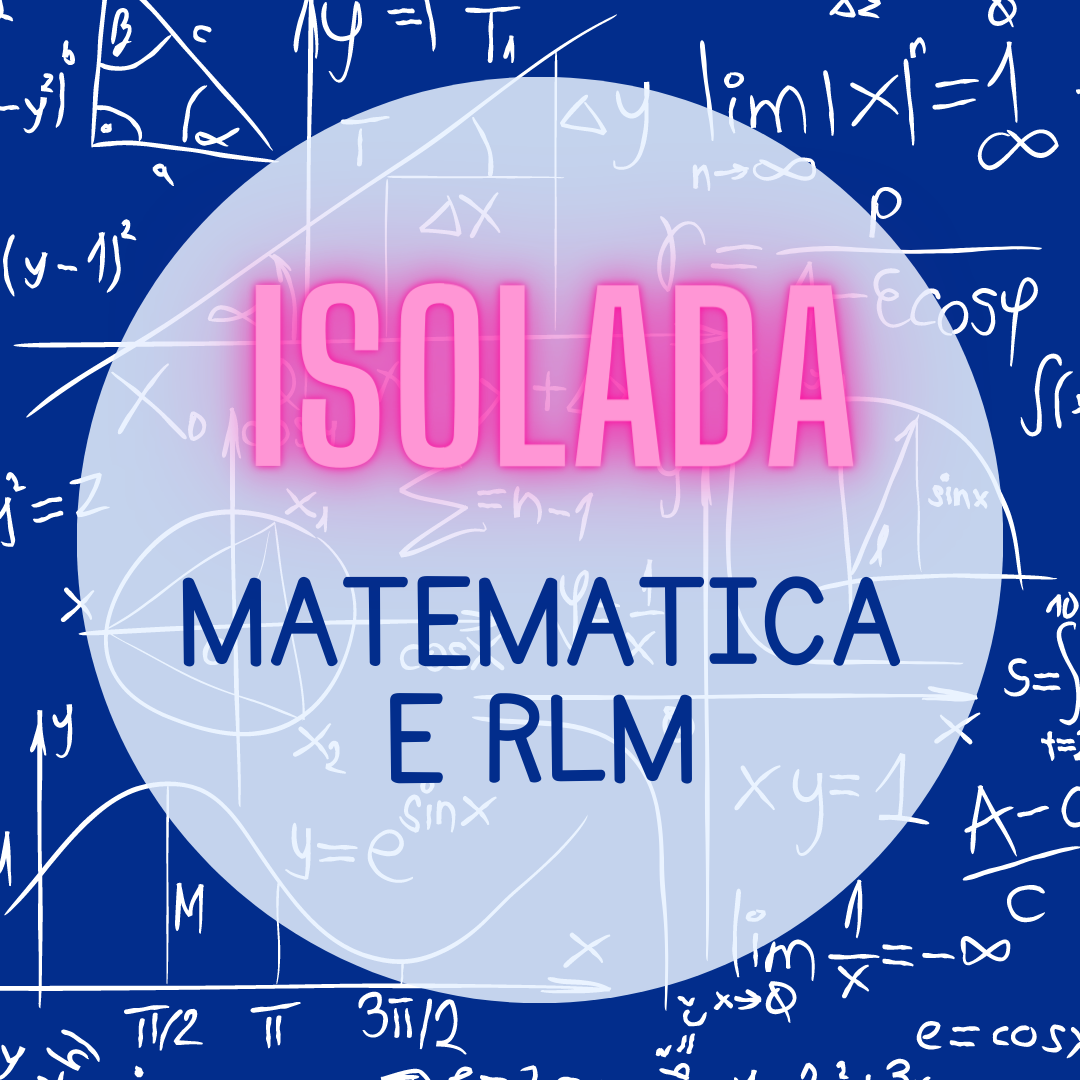 ISOLADA - RLM E MATEMATICA - Instituto Mapeando | Hotmart