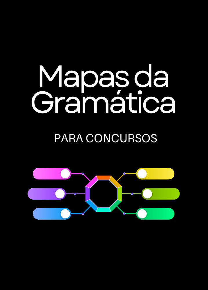 Mapas da Gramática para concurso - Scribere Serviços Linguísticos