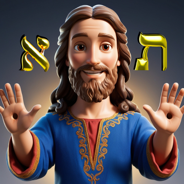 Jesus em Hebraico: a história de Cristo pelas letras hebraicas - Th...