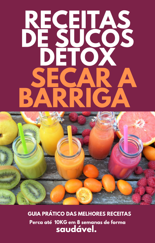 Receitas de sucos detox para secar a barriga - Gabrieli Eduarda Fe...