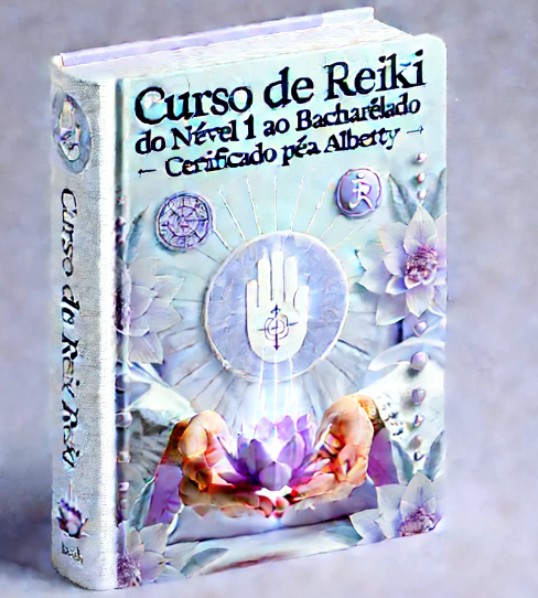 Curso de Reiki do Nivel 1 ao Bacharelado Certificado pela Alberty