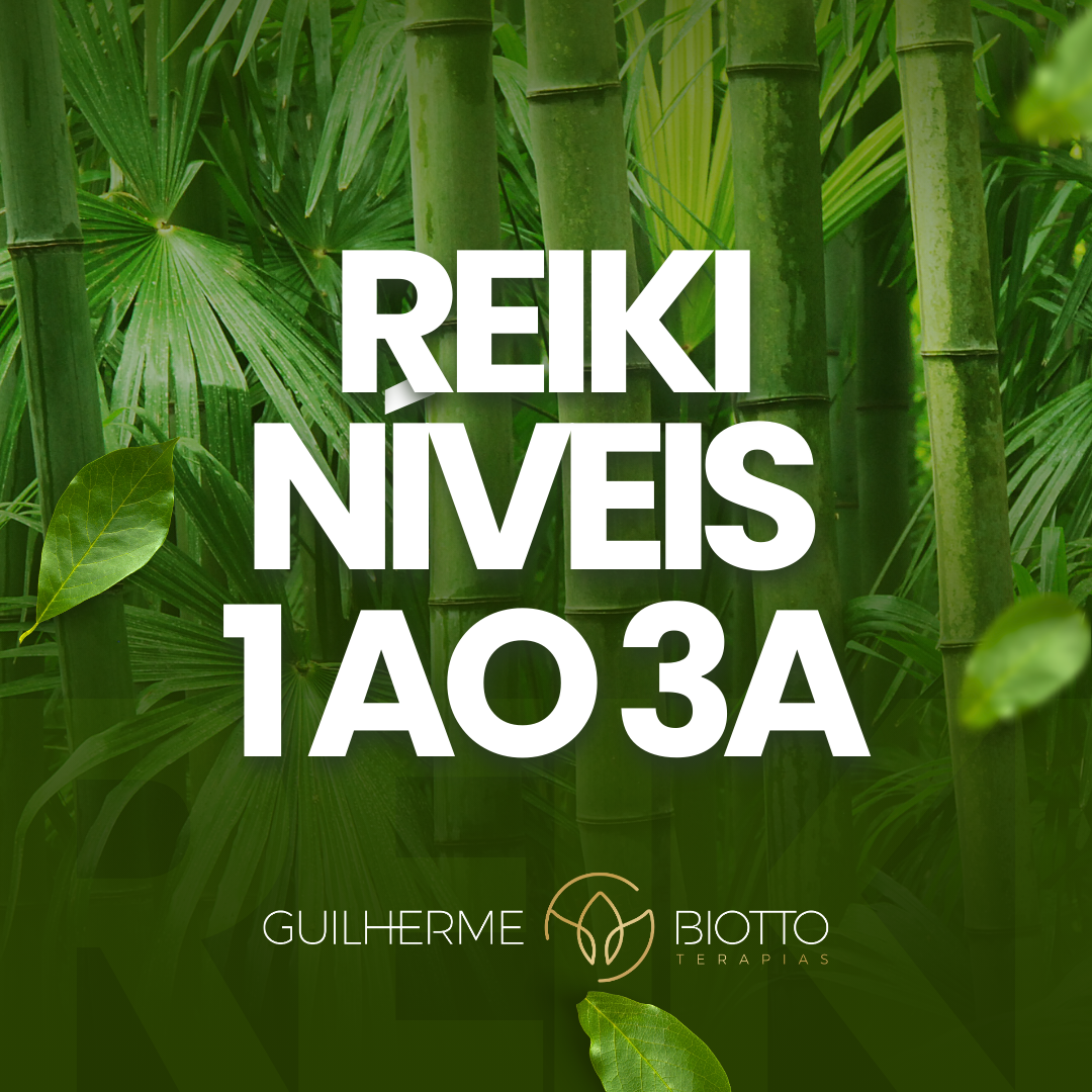 Reiki Níveis 1 ao 3A