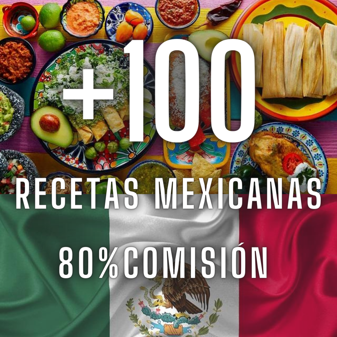 +100 Recetas Mexicanas - Jack Simeón | Hotmart