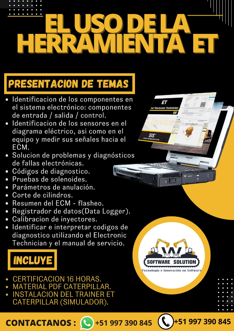 CURSO ET CATERPILLAR - Software Solution | Hotmart