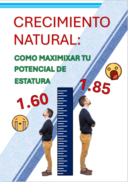Crecer de estatura de forma natural (HGH)