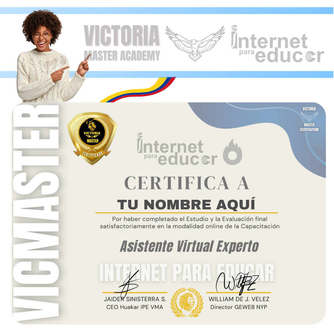 [Diploma VMA] Asistente Virtual - Internet Para educar | Hotmart