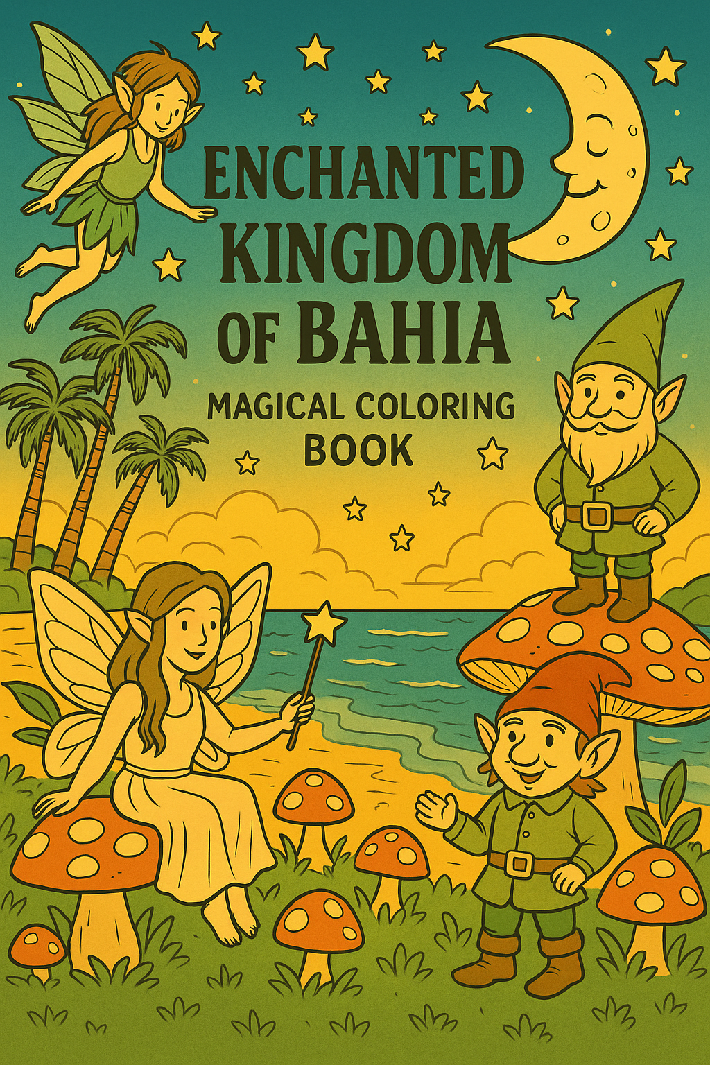 Enchanted Kingdom of Bahia – Magical Coloring Book - Ailana Sa Al...