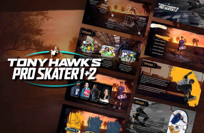 Tony Hawk - Template de PowerPoint - Marcelo Setubal | Hotmart