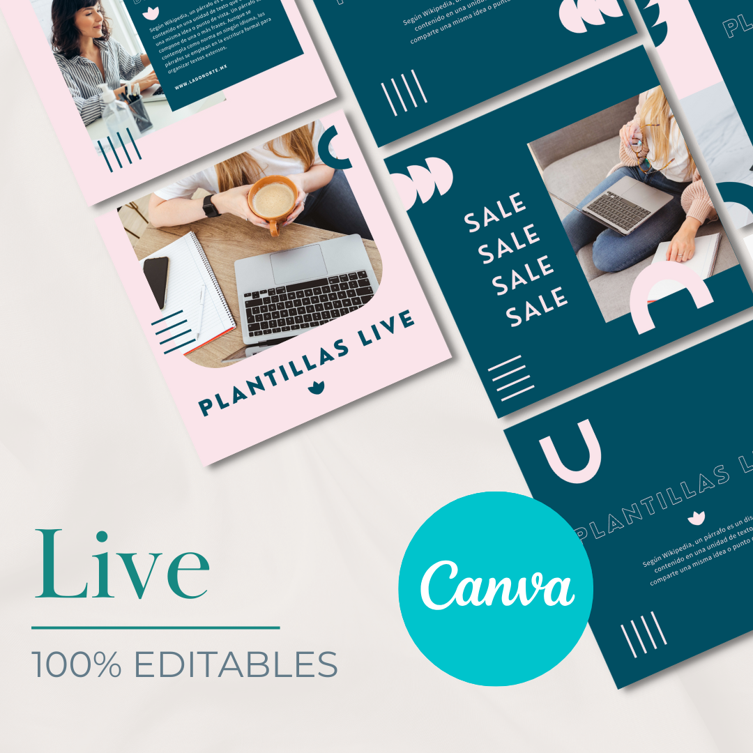 Plantillas Editables Canva Melisa Lozada Hotmart