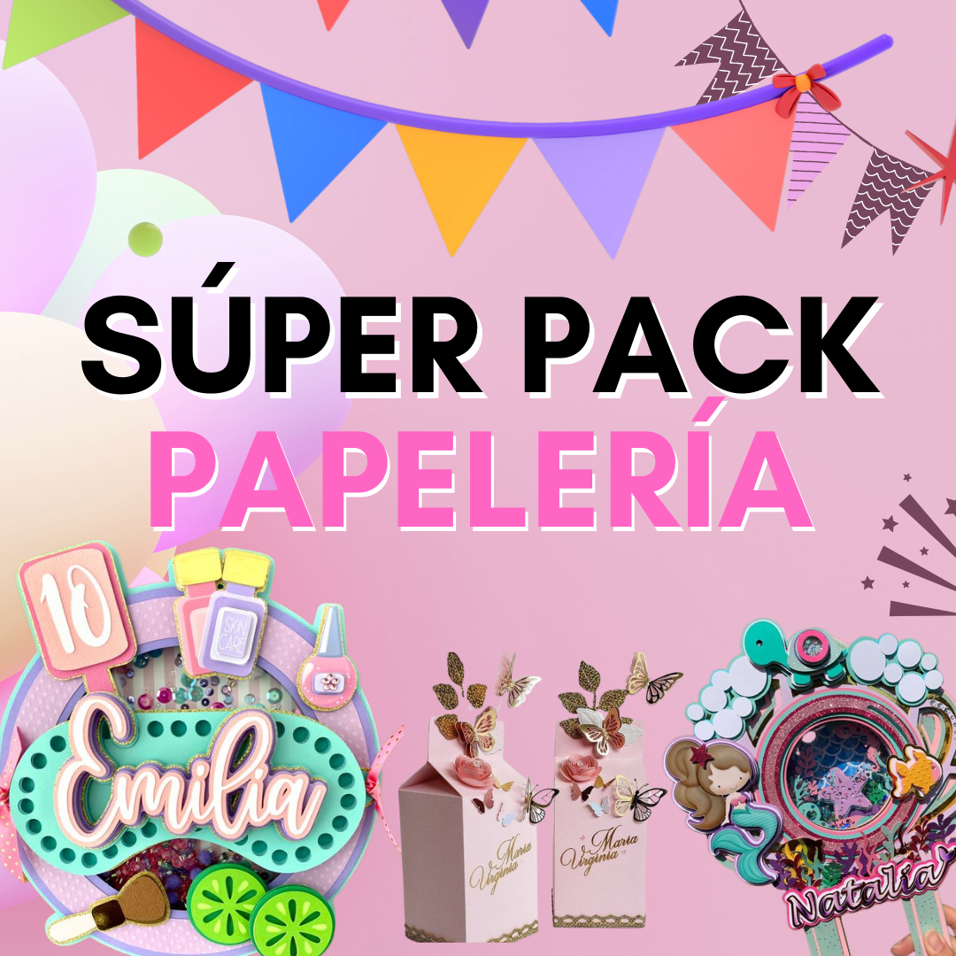 SÚPER PACK. Candy bar, Cake toppers y MÁS! - Nuria Carolina sayritu...