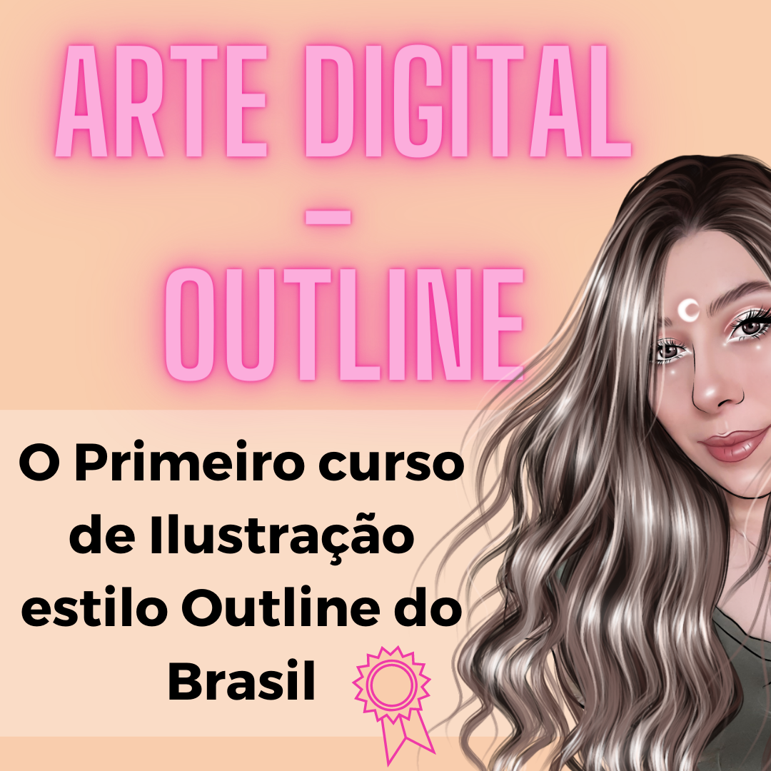 Curso de Arte Digital Estilo Outline do Zero - Bruna Felipe Nunes