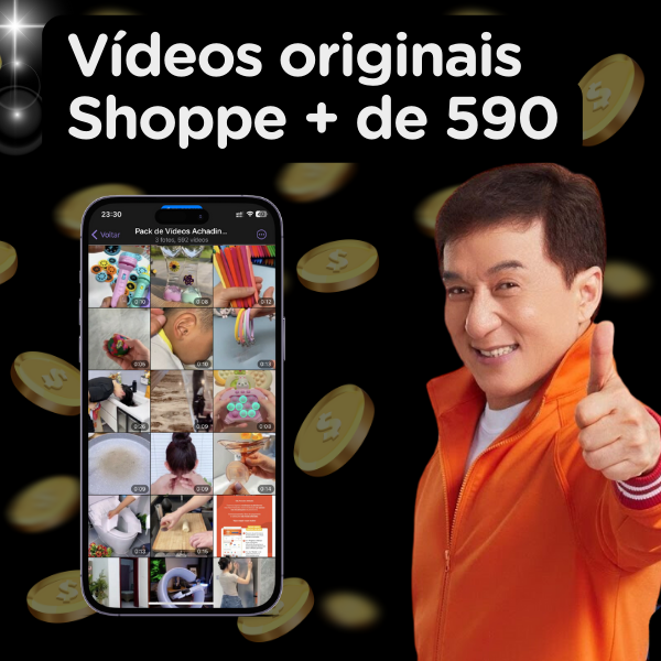 Vídeos Shopee ORIGINAIS - Michelle Fonseca | Hotmart