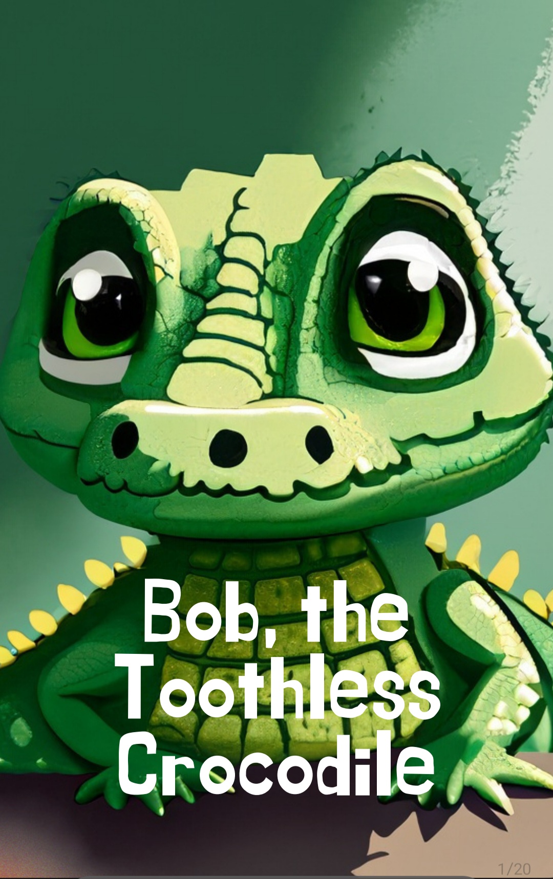 Bob the Toothless Crocodile - Ebook childish - Celina Elias | Hotmart