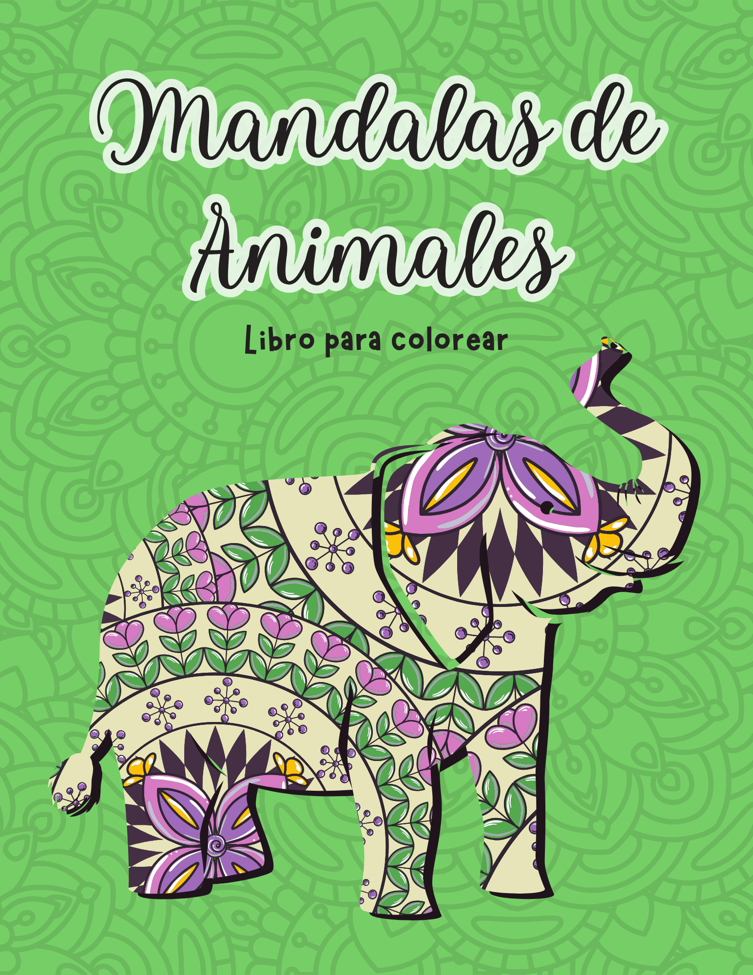 Mandalas de Animales - Libro para colorear - Emily Malasquez | Hotmart