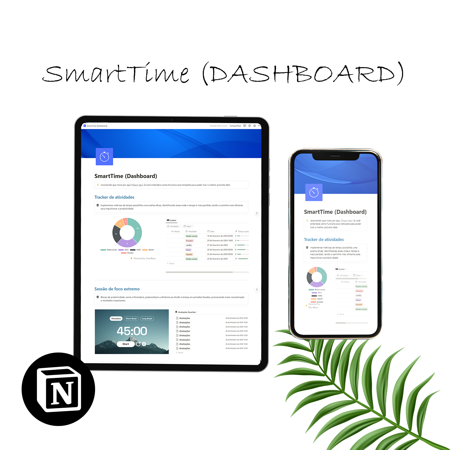 Smarttime (Dashboard) - Ivanilson Aires Jorge Cuambe | Hotmart