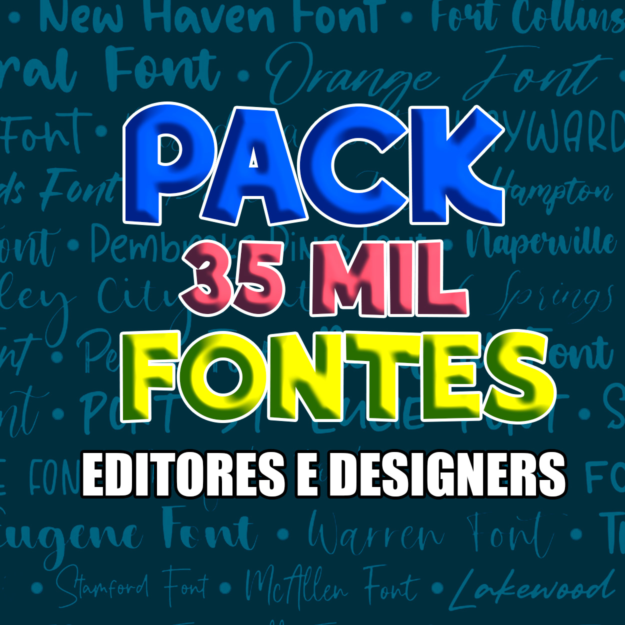 Pack com mais de 35 mil fontes para designers e editores - TAPE AG...