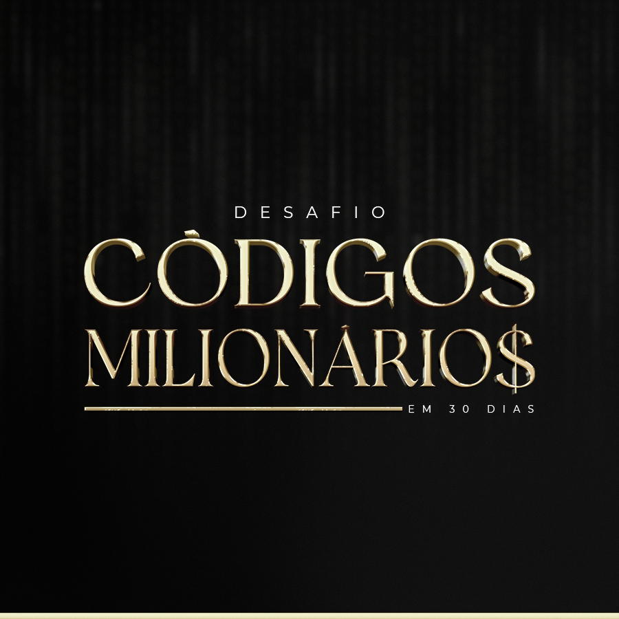 [NM] DESAFIO CÓDIGOS MILIONÁRIOS EM 30 DIAS - Plataform Internation...