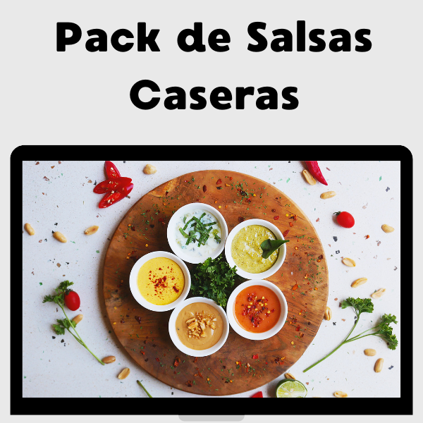 Pack de Salsas Caseras - Tu guía online | Hotmart
