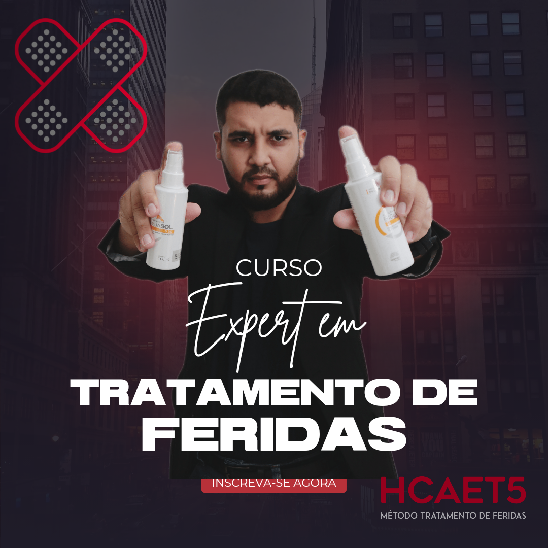 Curso de tratamentos de feridas (modo expert)
