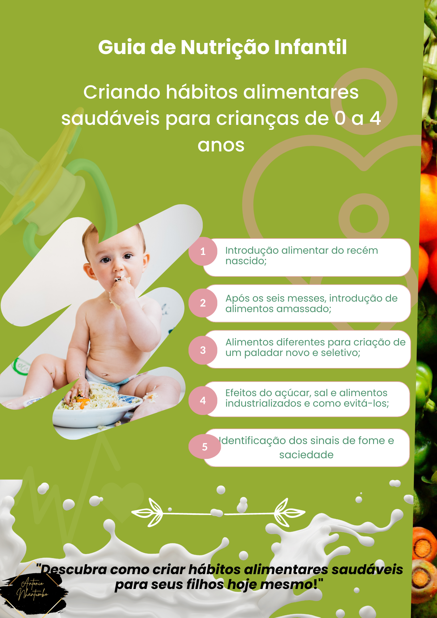 Nutrição infantil: Guia completo de cuidados e alimentação para ...