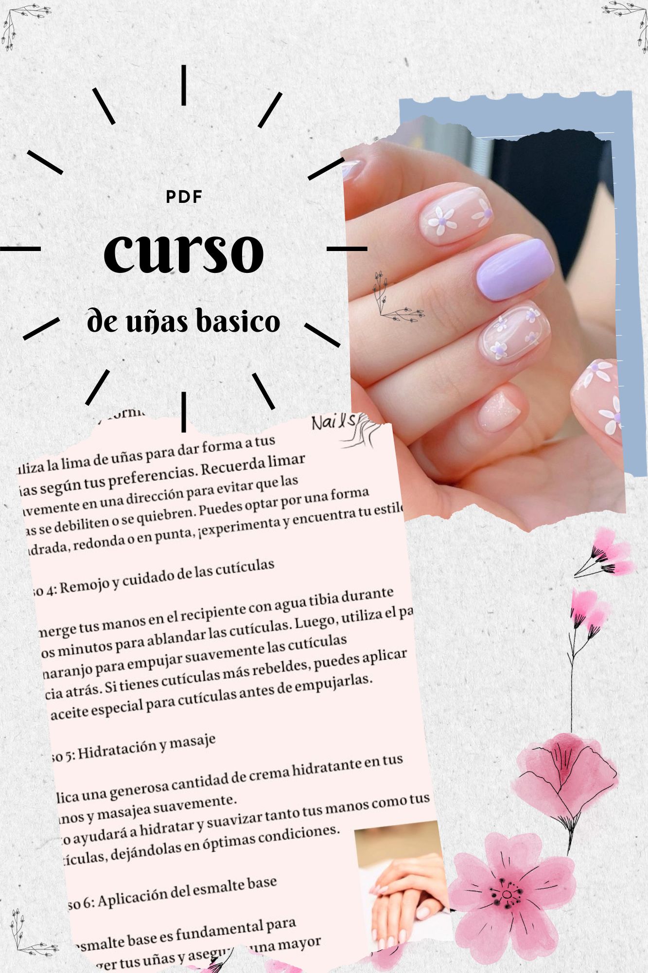 cursos de uñas basico en formato pdf - karina torres | Hotmart