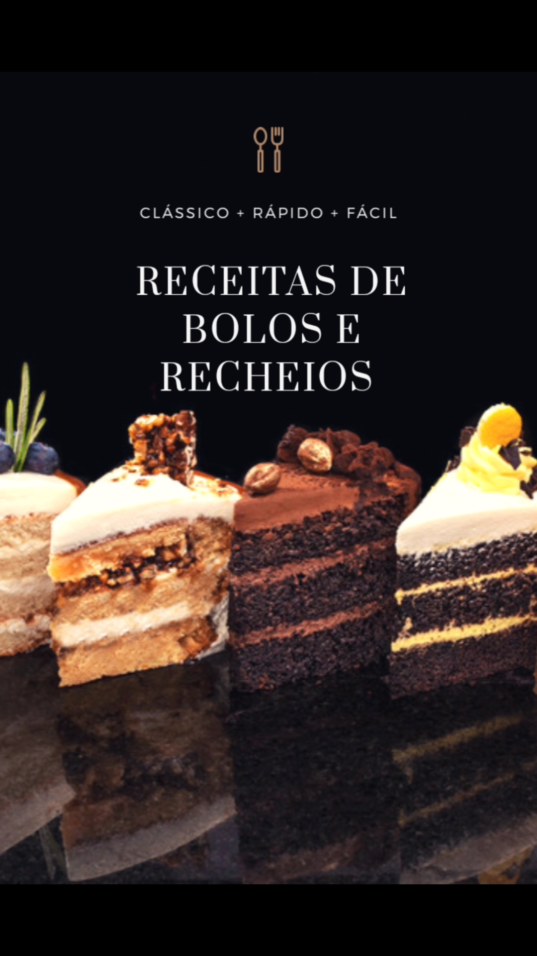 Receitas de Bolos e Recheios