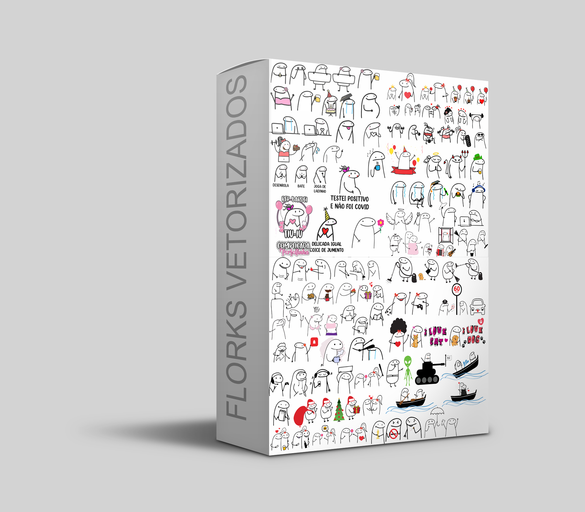 Pack com 270 Florks vetorizados. - Steferson Souza | Hotmart