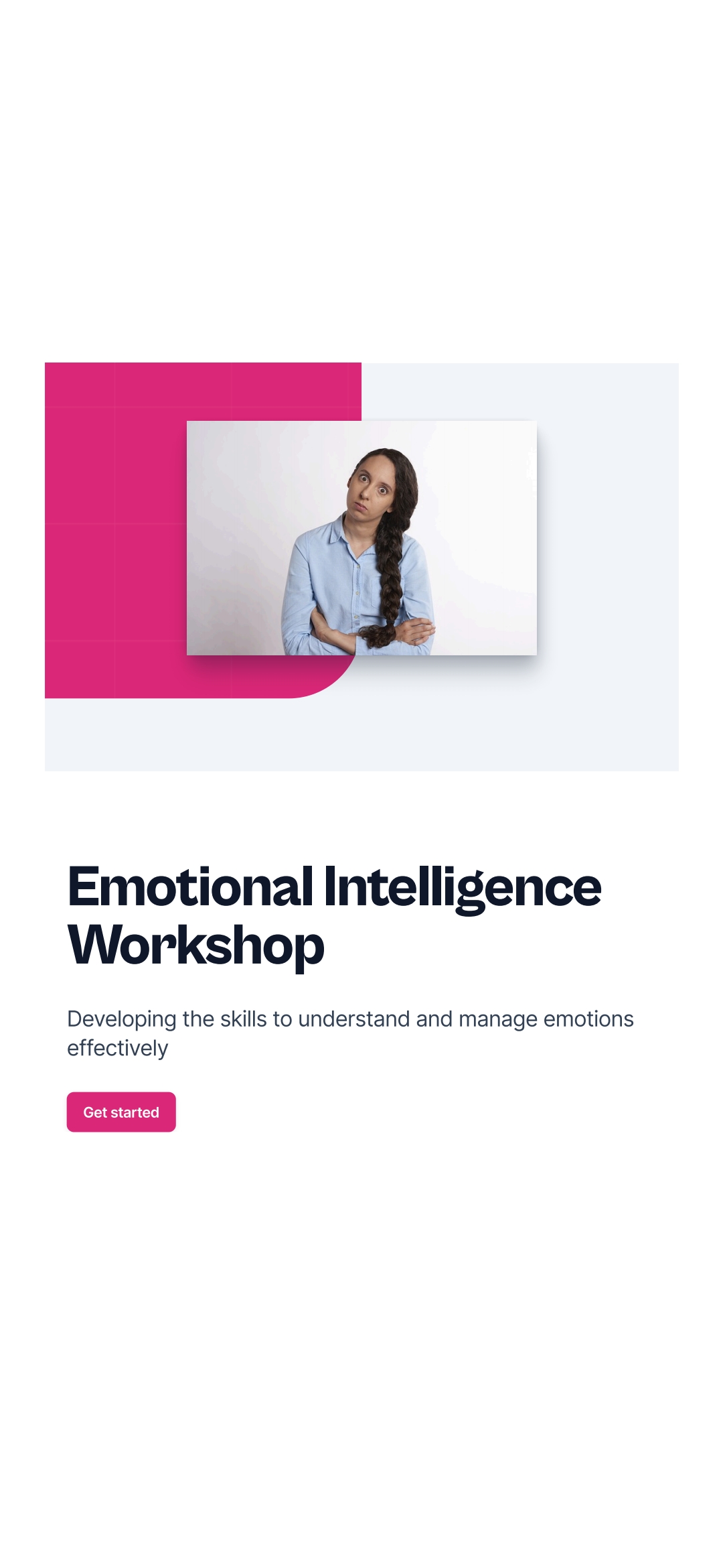 Emotional intelligence workshop