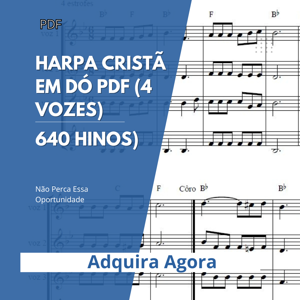 Harpa Cristã em Dó PDF (4 vozes - 640 hinos) - adeilson odorico sil...