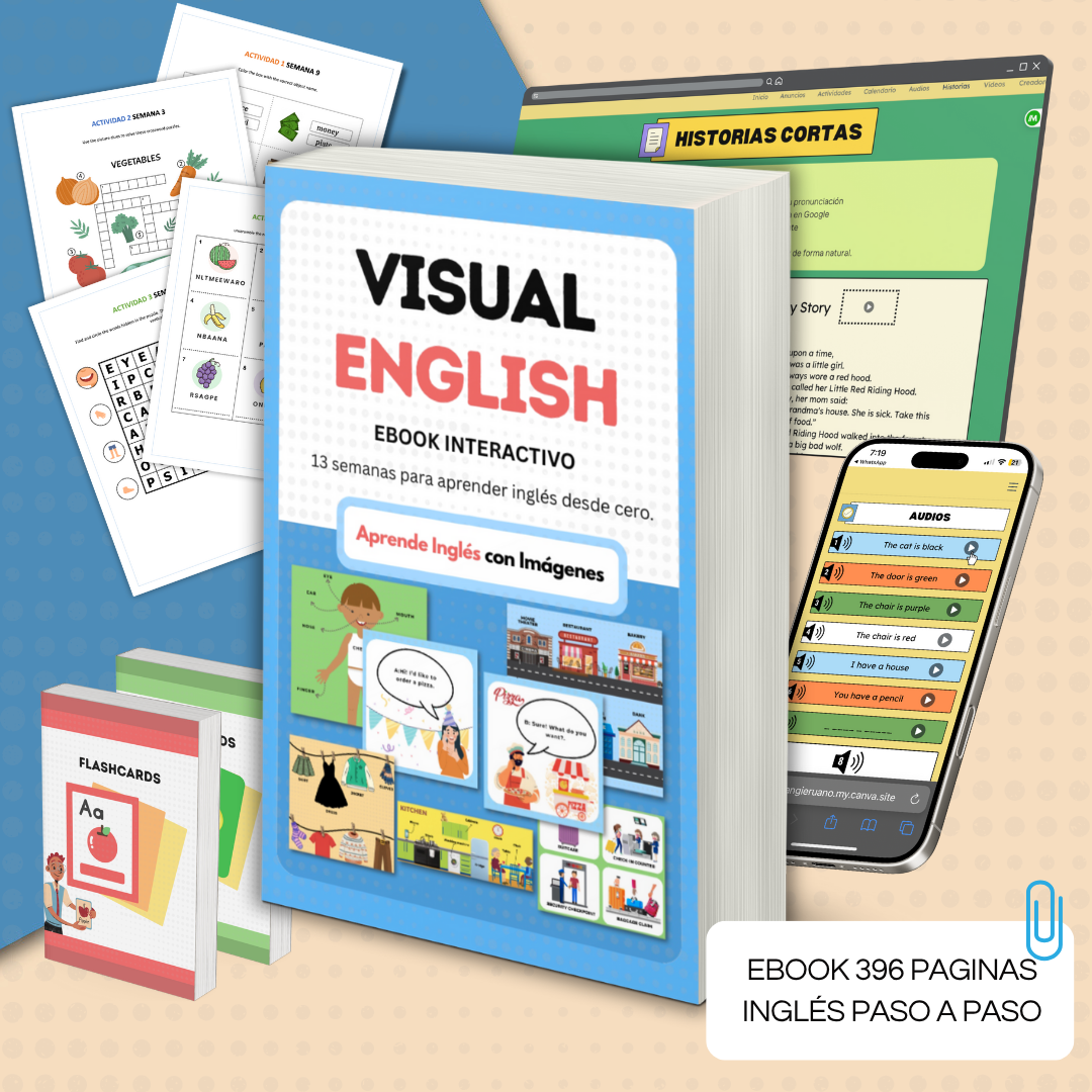Visual English (Aprende inglés desde cero con imágenes)
