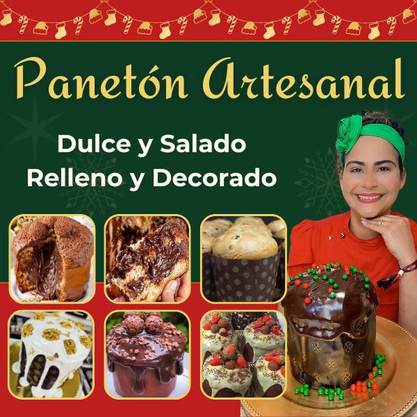 Curso de Panetón Artesanal Relleno y Decorado