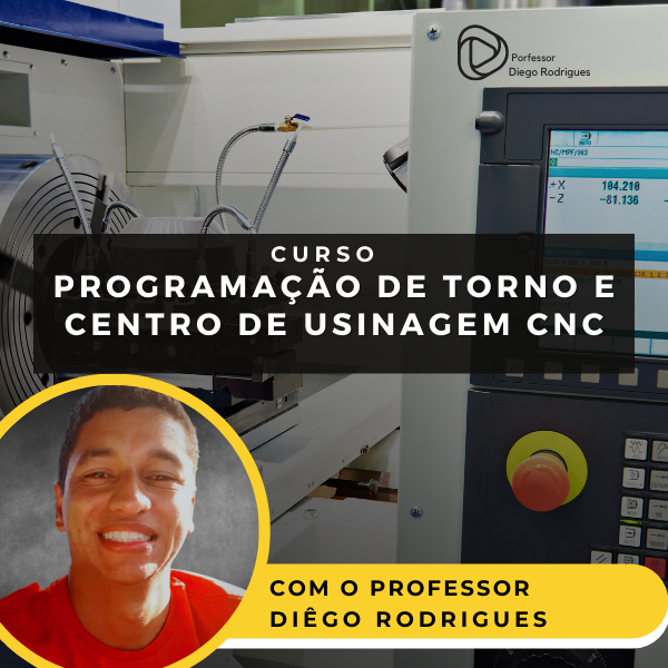 Curso de Programação de Torno e Centro de Usinagem CNC - Linguagem ...