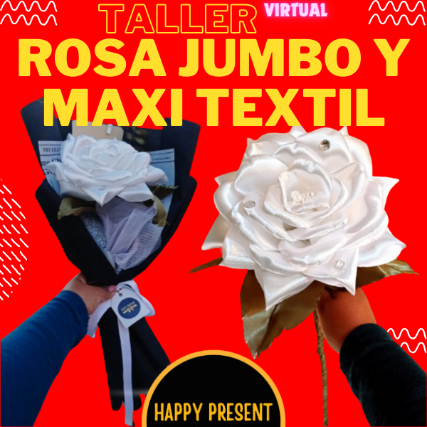 Taller ROSA JUMBO Y MAXI TEXTIL