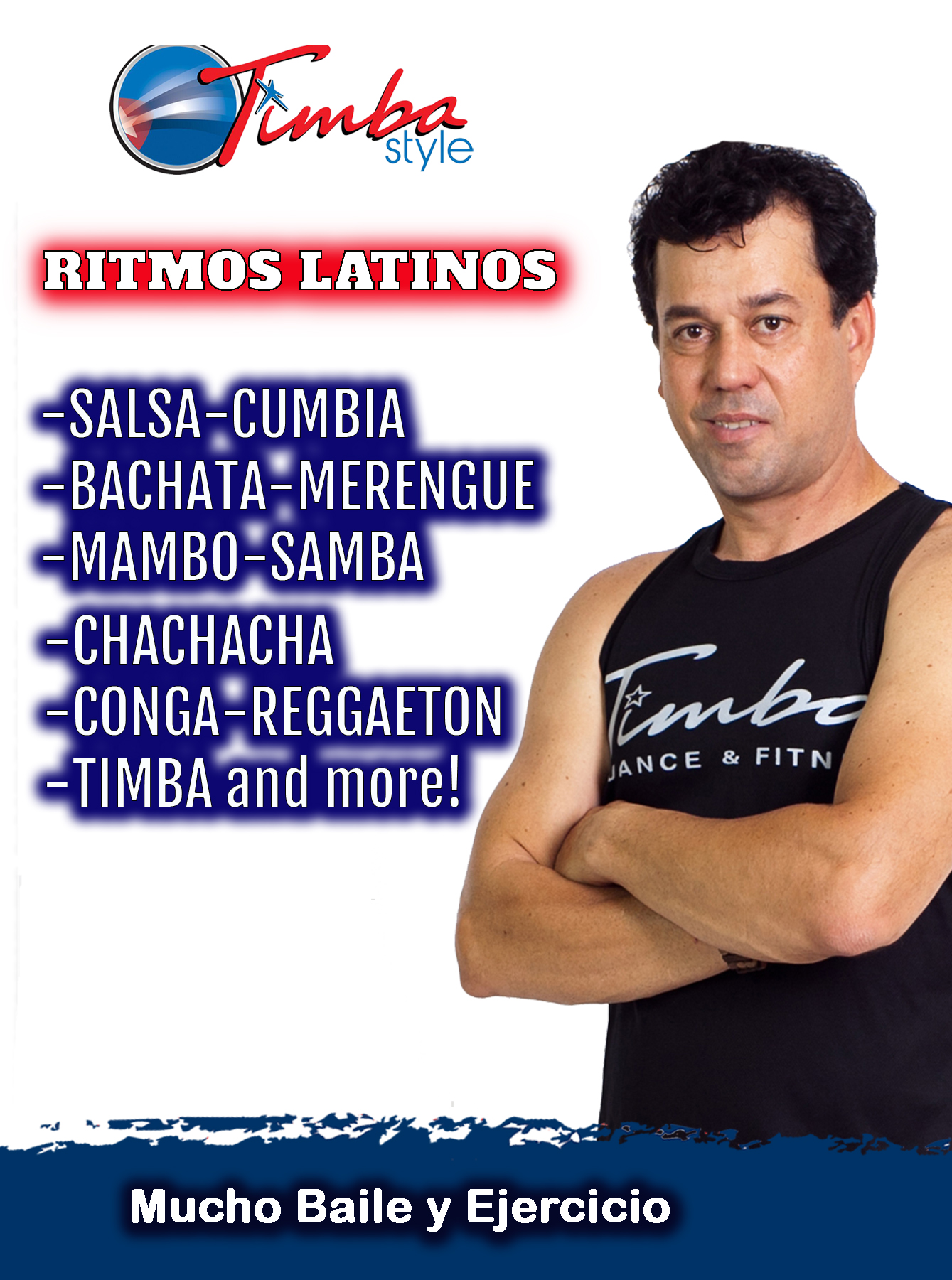 Clase de Baile y ejercicio TIMBA Dance & Fitness - Eddy Zayas-Reyes...
