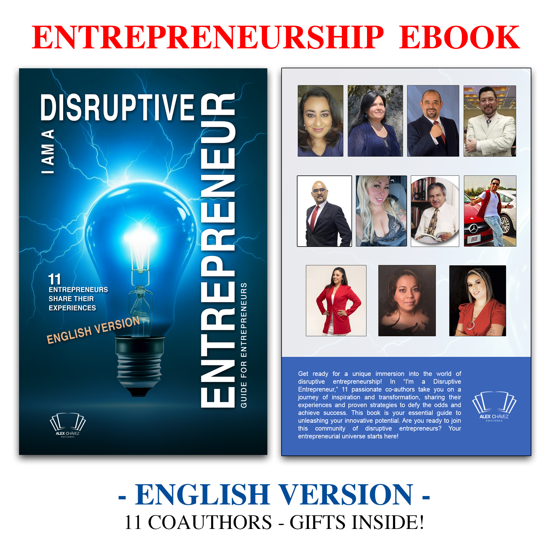 Ebook: "I am a Disruptive Entrepreneur" - English Version