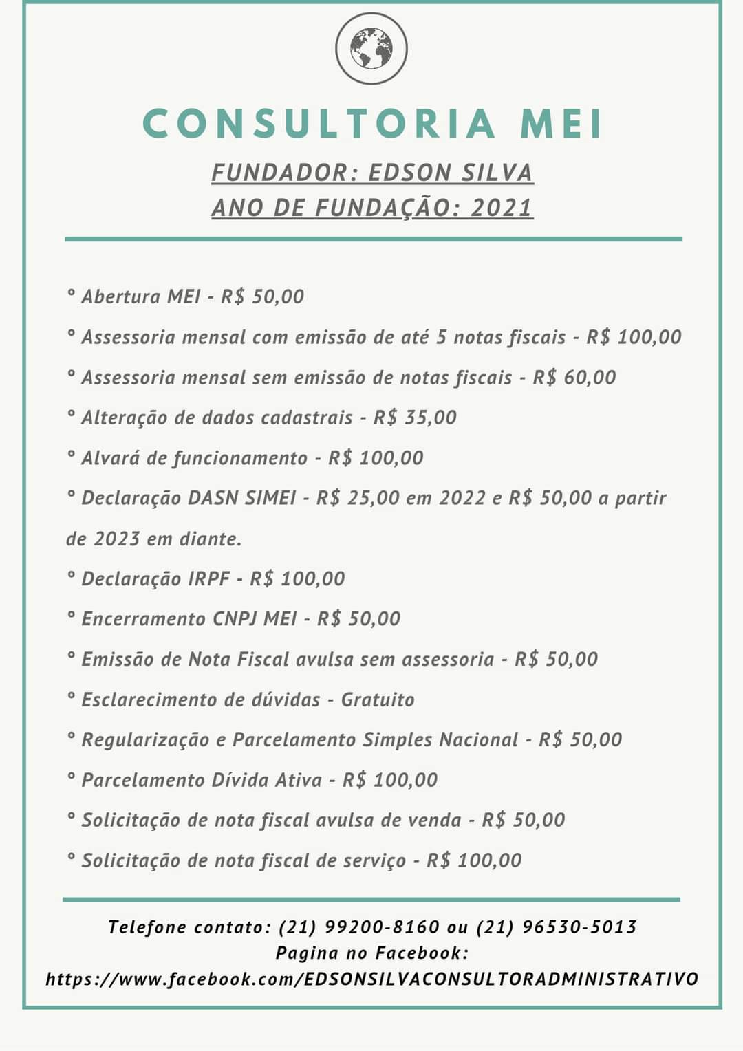 Consultoria para Mei - Edson Francisco da Silva | Hotmart
