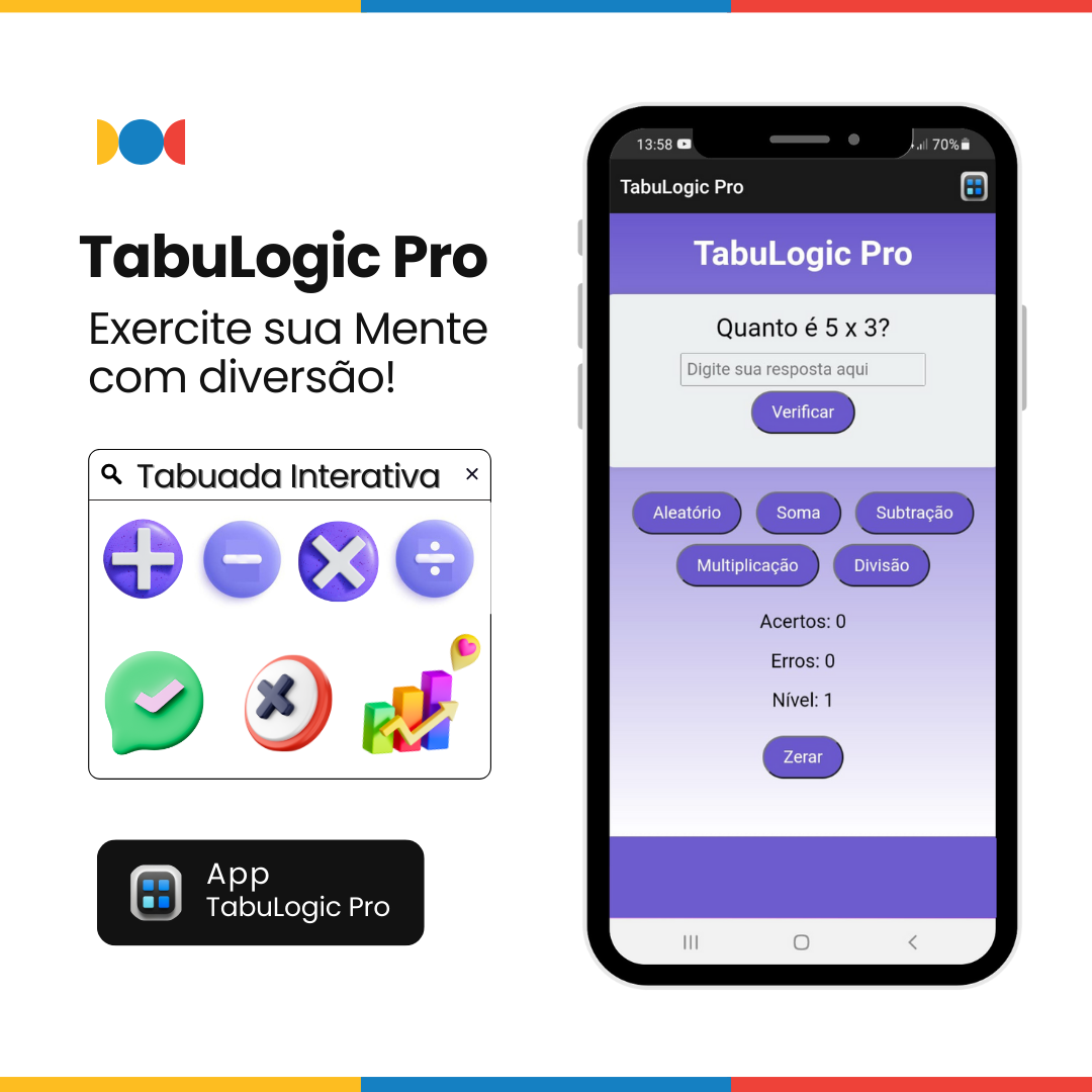 TabuLogic Pro: Desafie sua mente e domine a matemática de forma div... TabuLogic Pro: Desafie sua mente e domine a matemática de forma div...
