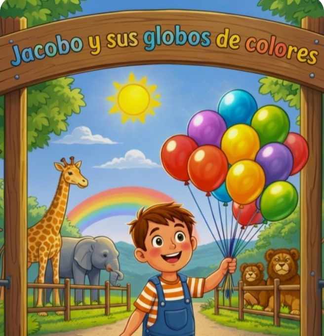 Jacobo y sus globos de colores Cuento infantil imprimible - Fabiola...