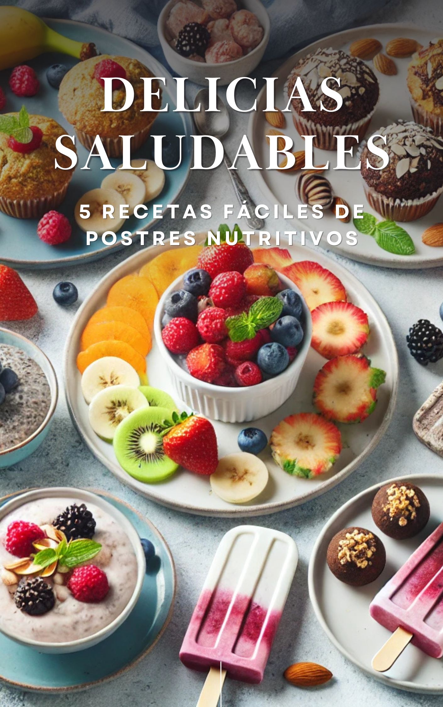 "Delicias Saludables: 5 Recetas Fáciles de Postres Nutritivos" - Ji...