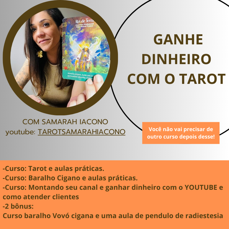 GANHE DINHEIRO COM TAROT - SAMARA IACONO | Hotmart