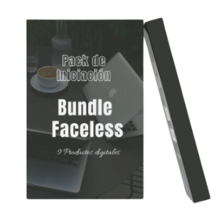 PACK DE INICIACIÓN - BUNDLE FACELESS CON 9 PRODUCTOS DIGITALES