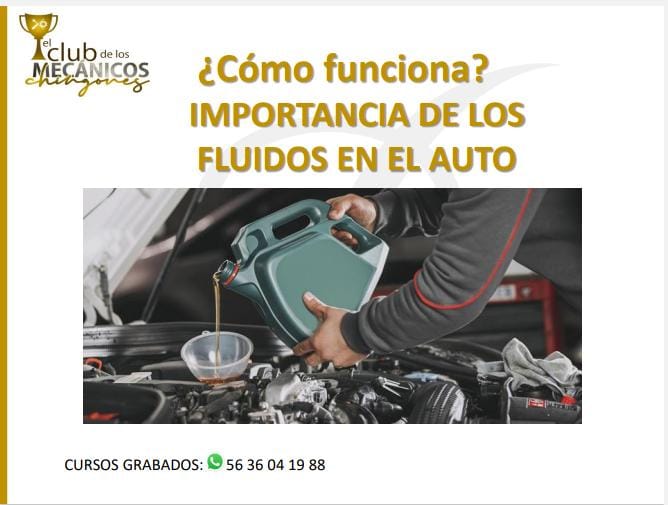 ¿Como funciona? IMPORTANCIA DE LOS FLUIDOS EN EL AUTO - Daniel Roja...