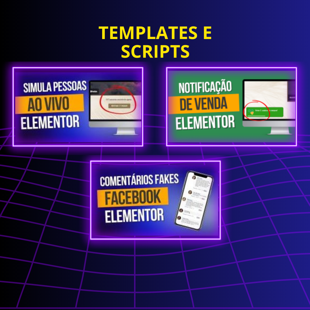 PACK PRATA - Templates e Scripts de Alta Conversão
