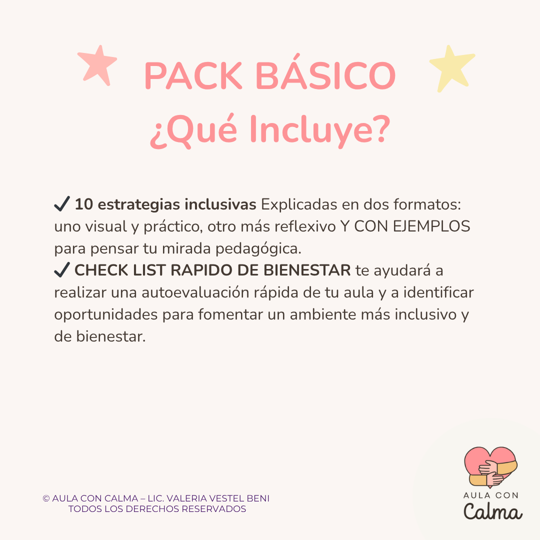 PACK BASICO - AULAS CON CALMA - Valeria Vestel Beni | Hotmart